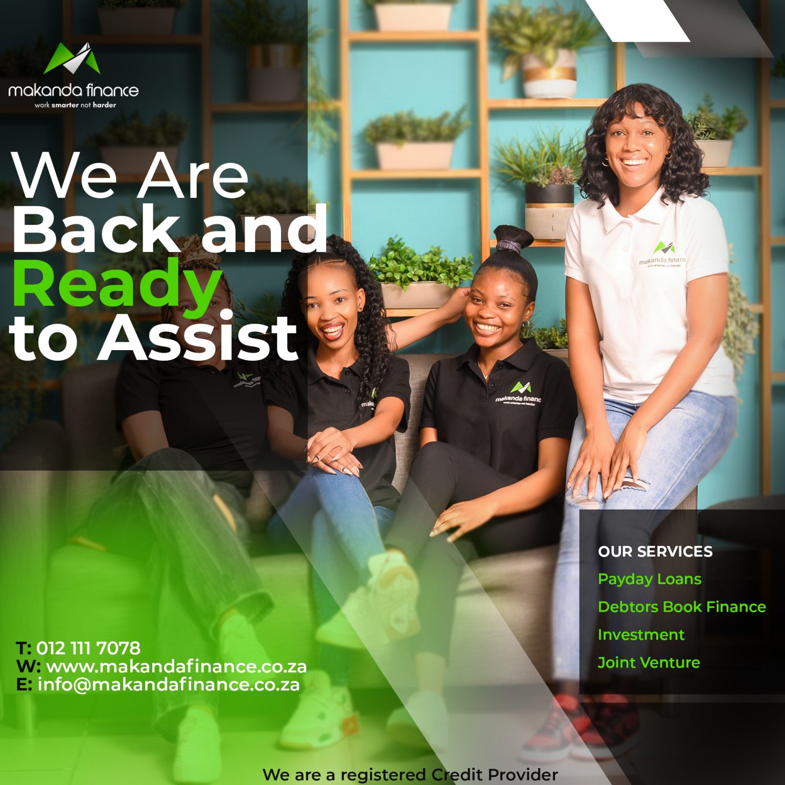 Makanda finance – work smarter not harder